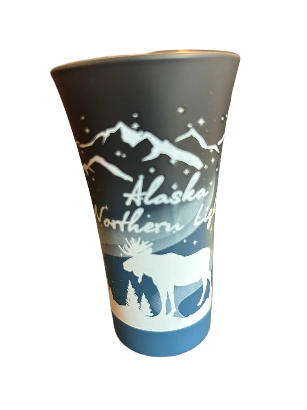 Alaska Northern Lights, Tulip Shape Shot glass — Polar Bear Gifts