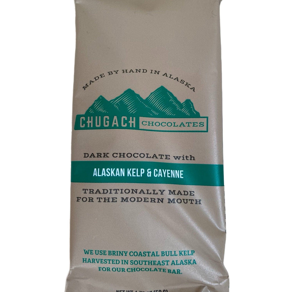 Alaskan Kelp Cayenne, Chocolate Bar — Polar Bear Gifts