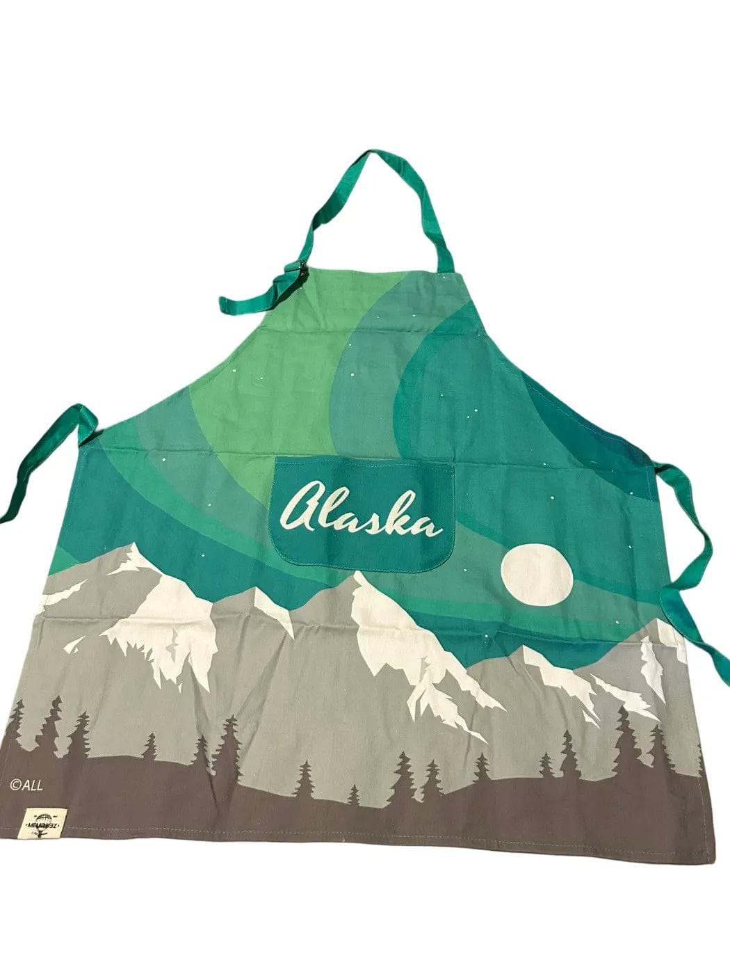 Aurora Alaska Apron — Polar Bear Gifts