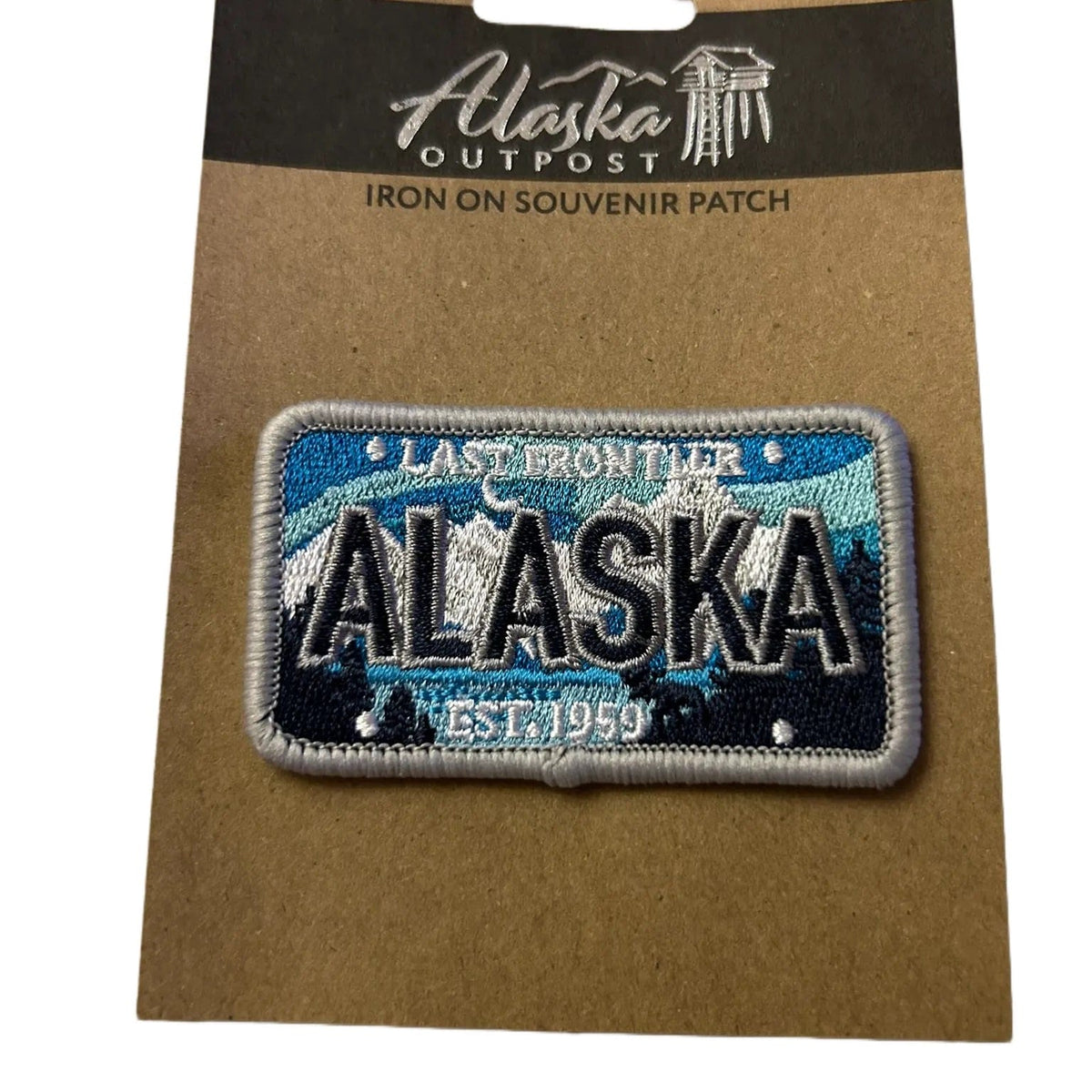 Aurora License Plate, Patch — Polar Bear Gifts
