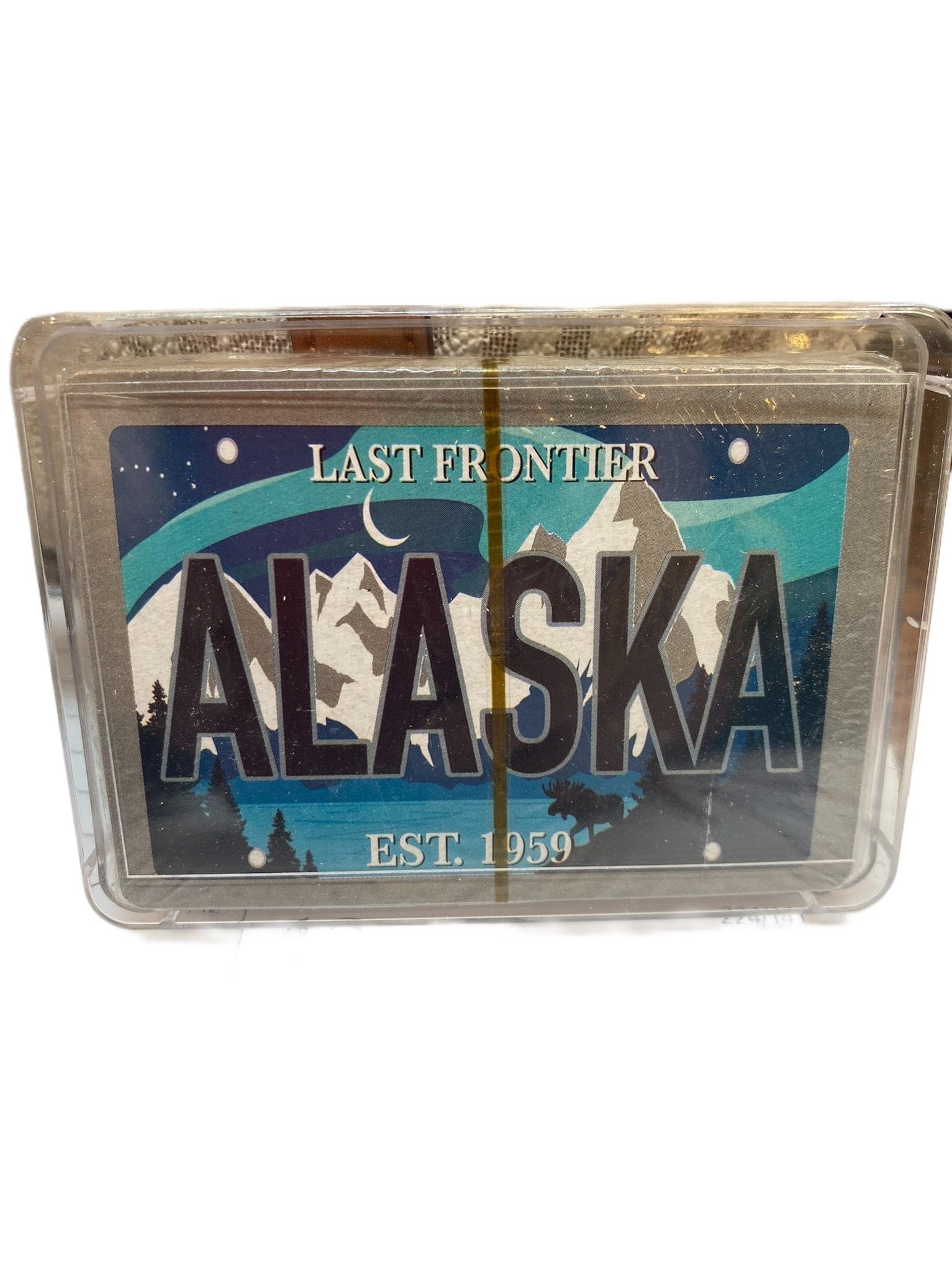 Aurora License Plate, Playing Cards — Polar Bear Gifts