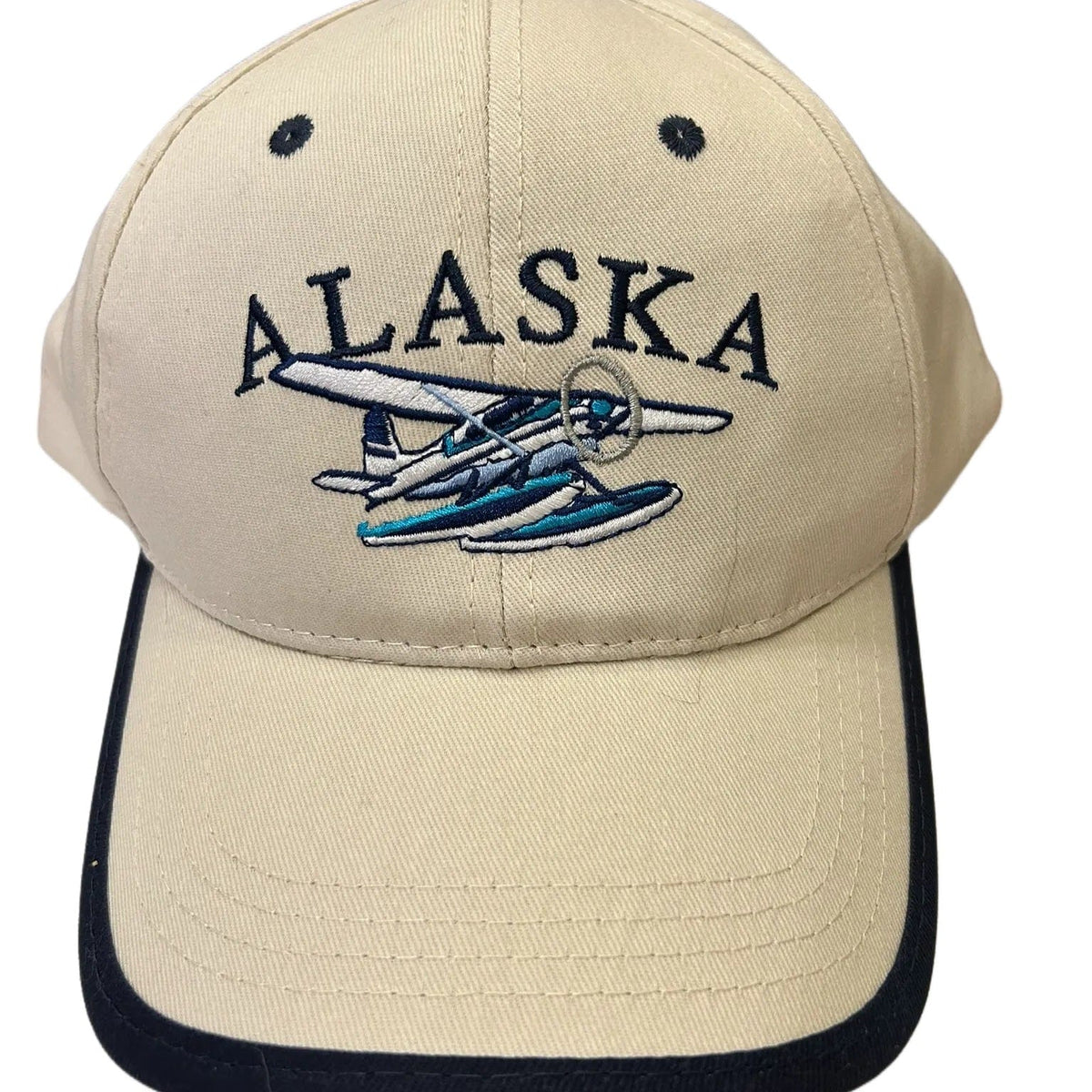 Blue Float Plane Baseball Hat — Polar Bear Gifts