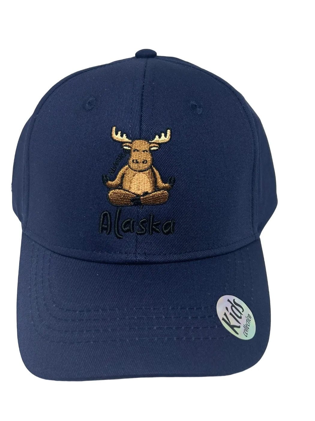 Meditate Moose, Kids Hat — Polar Bear Gifts