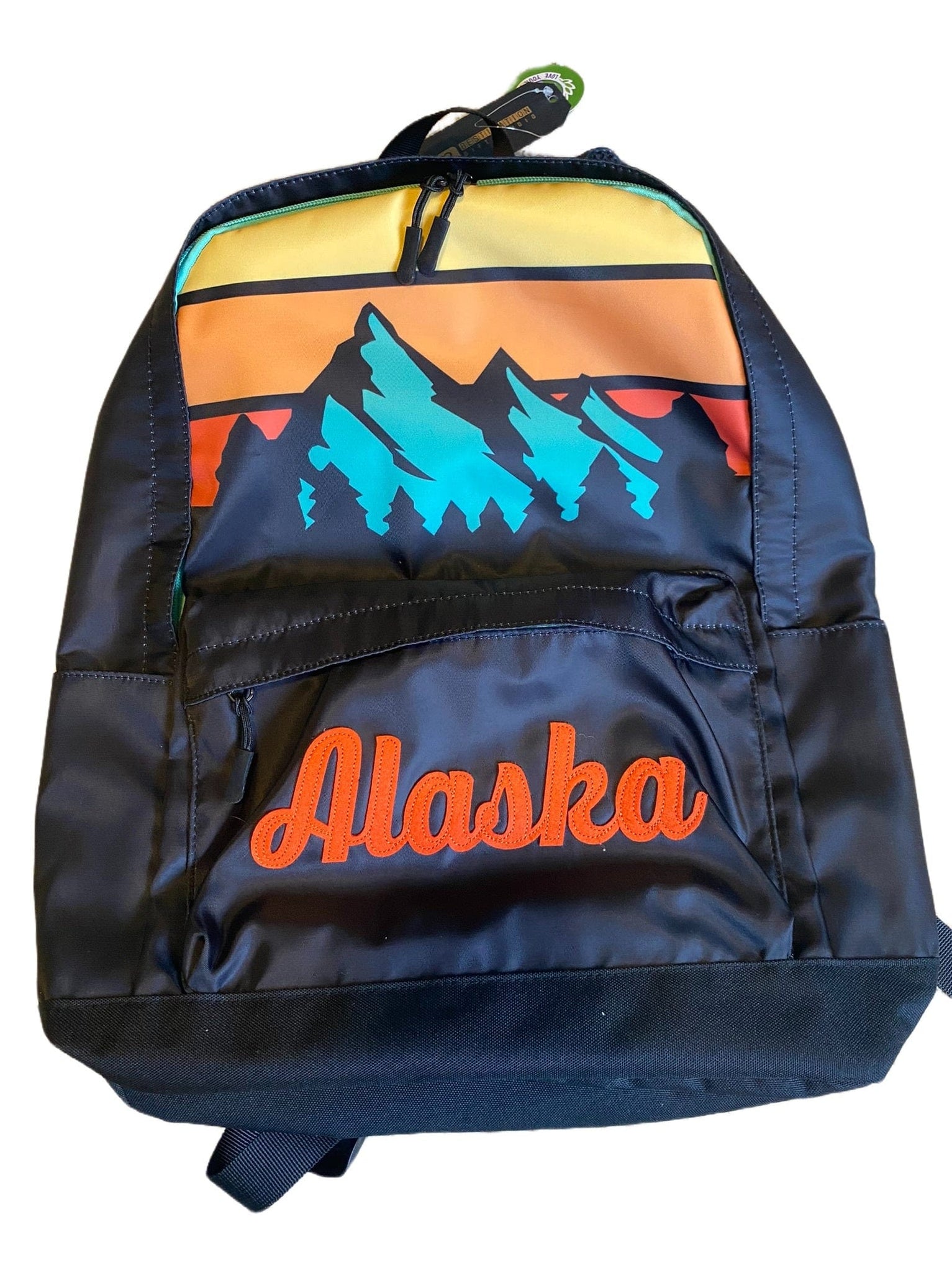 Mountain Stripe Alaska, Backpack — Polar Bear Gifts