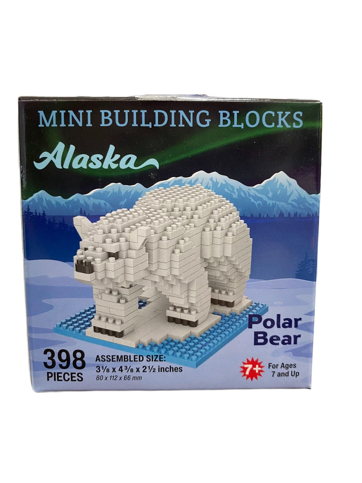 Polar Bear, Mini Building Blocks — Polar Bear Gifts