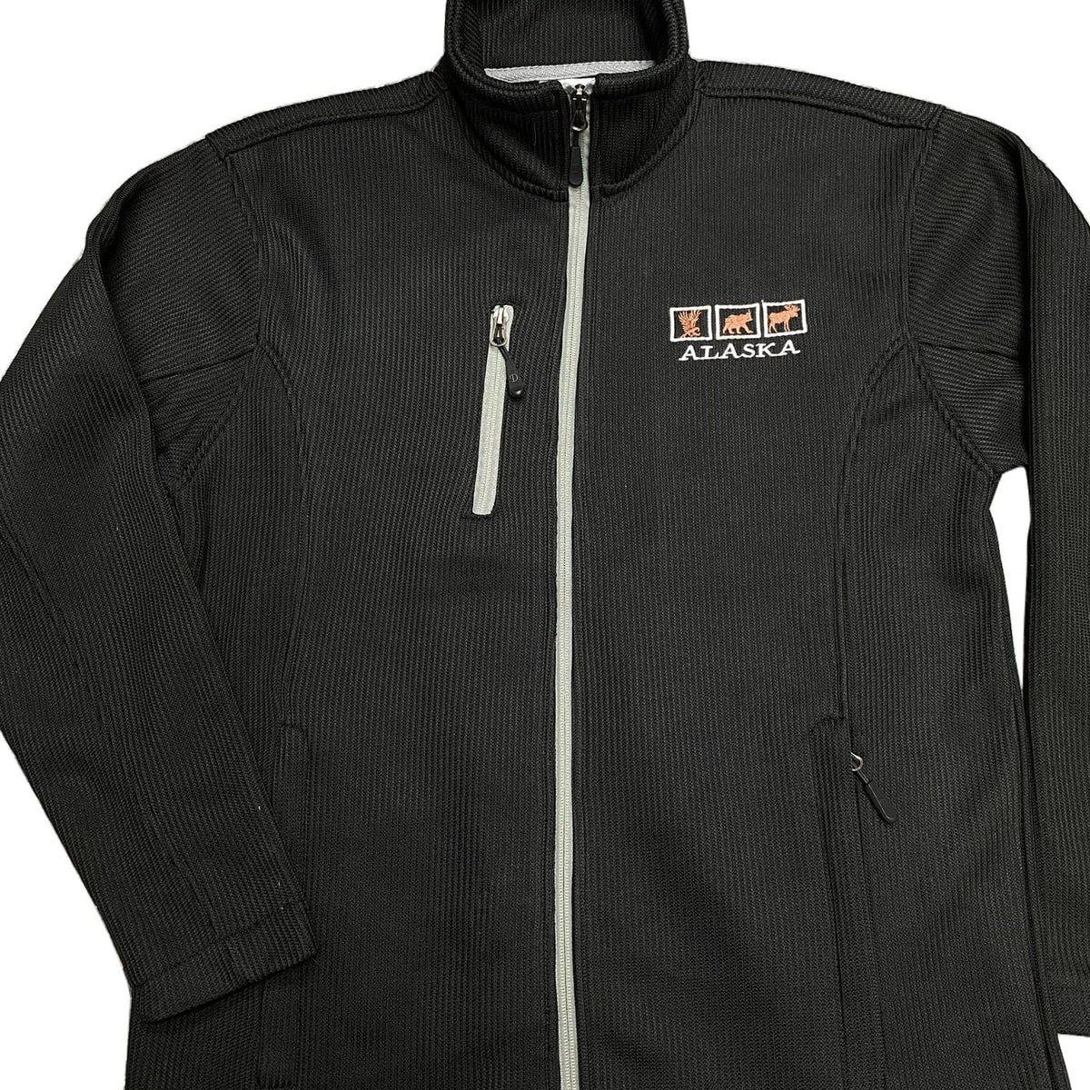 Alaska Trio Animal, Thermal Full Zip Jacket — Polar Bear Gifts