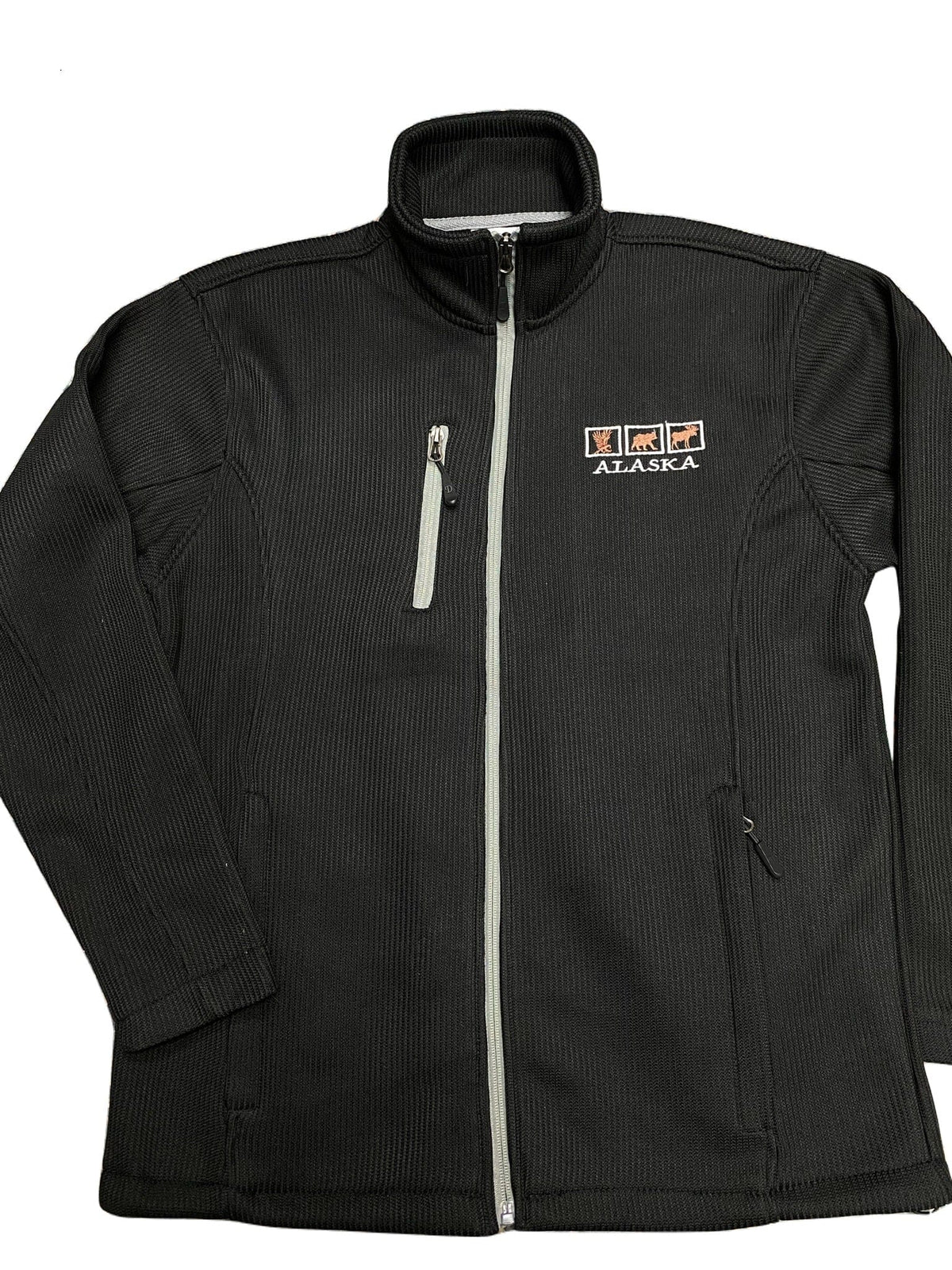 Alaska Trio Animal, Thermal Full Zip Jacket — Polar Bear Gifts