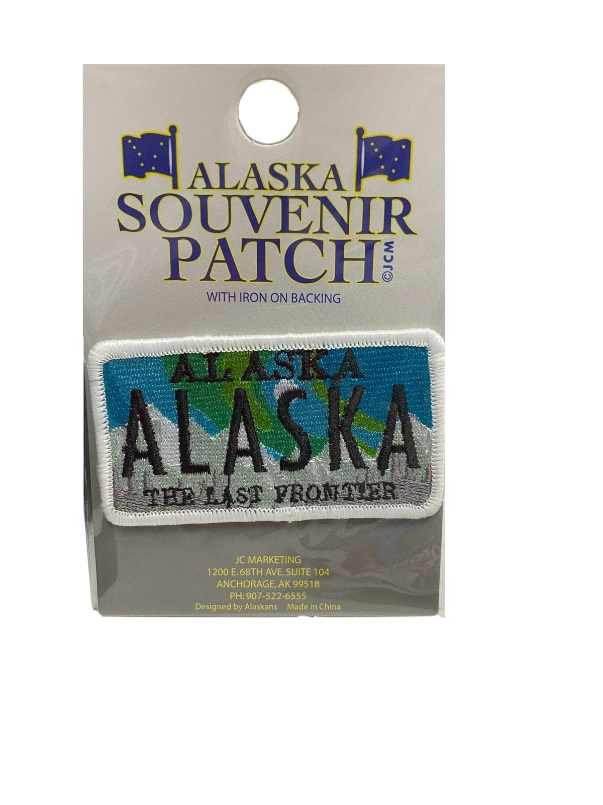 Aurora License Plate Patch — Polar Bear Gifts
